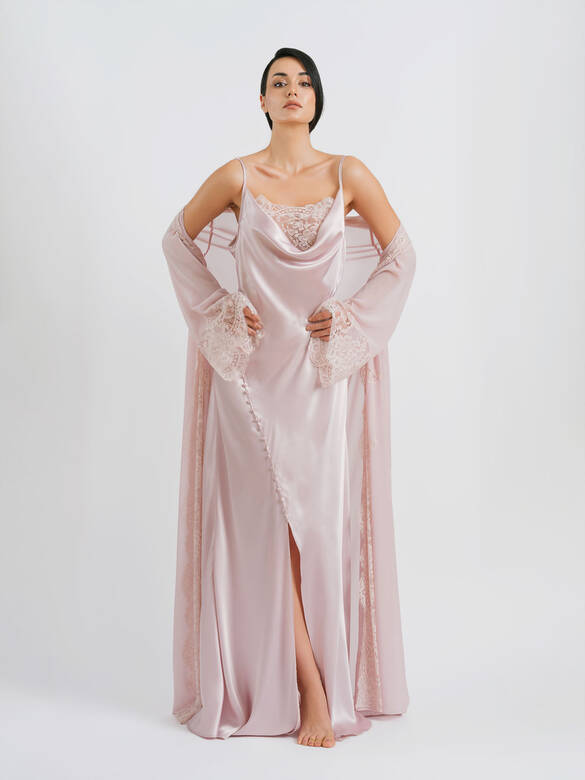 AMAYA UZUN GECELİK & SABAHLIK TAKIM PUDRA - Kaudupul